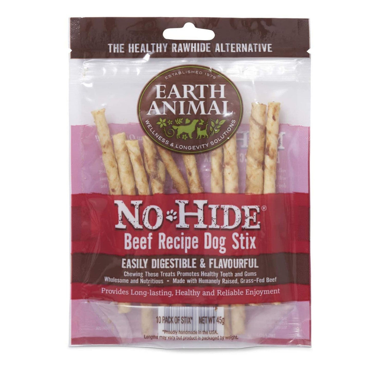 No-Hide Beef Recipe Dog Stix - Earth Animal – Doggy Styling